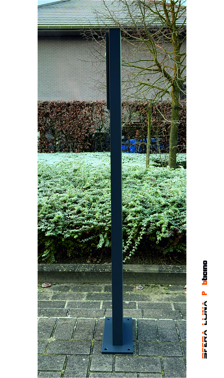 VIDEOFOON ZUIL/communicatie zuil voor Bticino SFERA LUNA KITs | Plexi ...