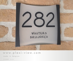 Huisnummer City | Plexi-View