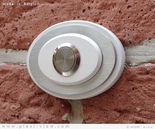 DEURBEL OVAL trio | Plexi-View: DEURBEL OVAL trio