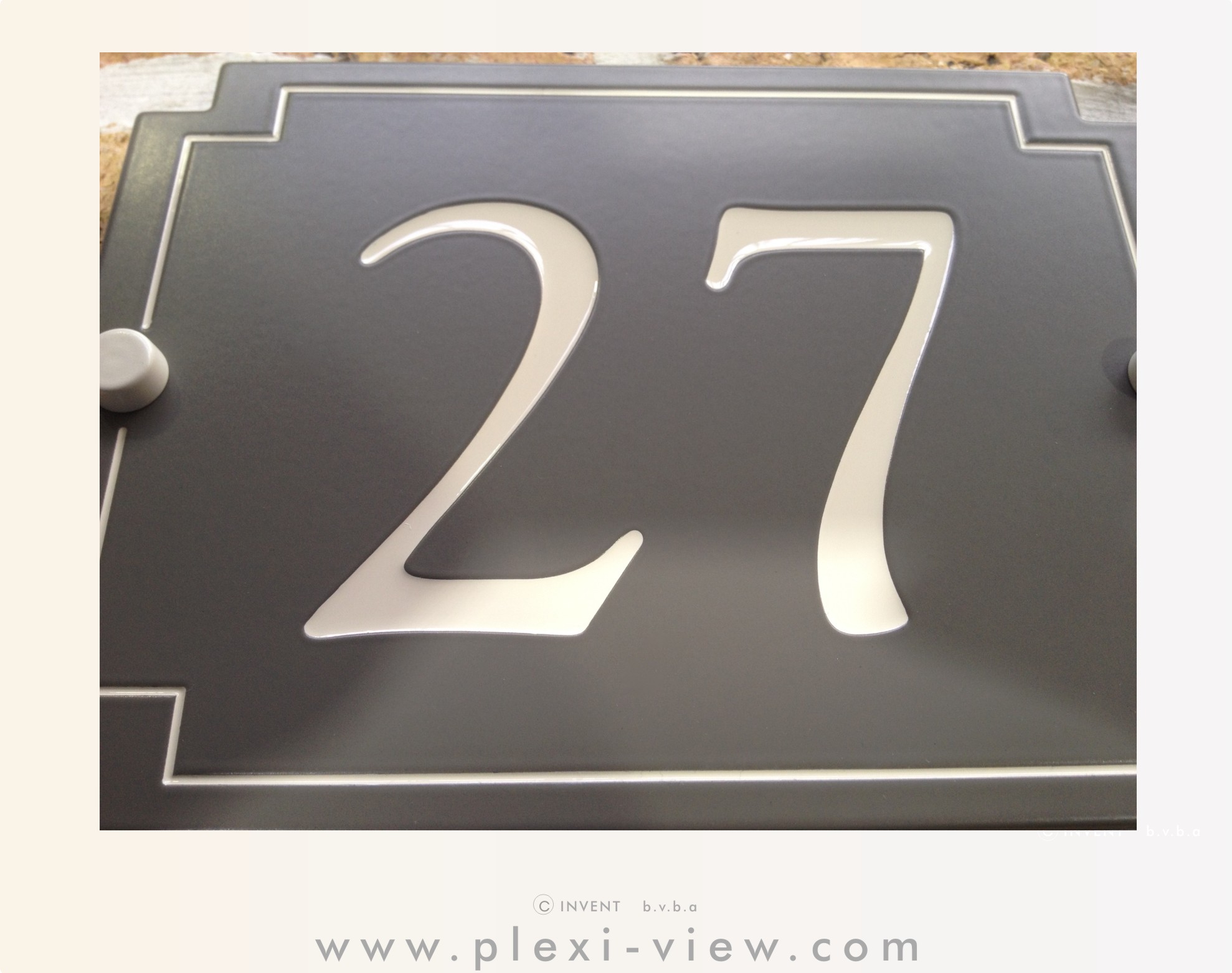 HOUSE SIGN COTTAGE DUO QUARTI NUMBER | Plexi-View: HOUSE SIGN COTTAGE ...