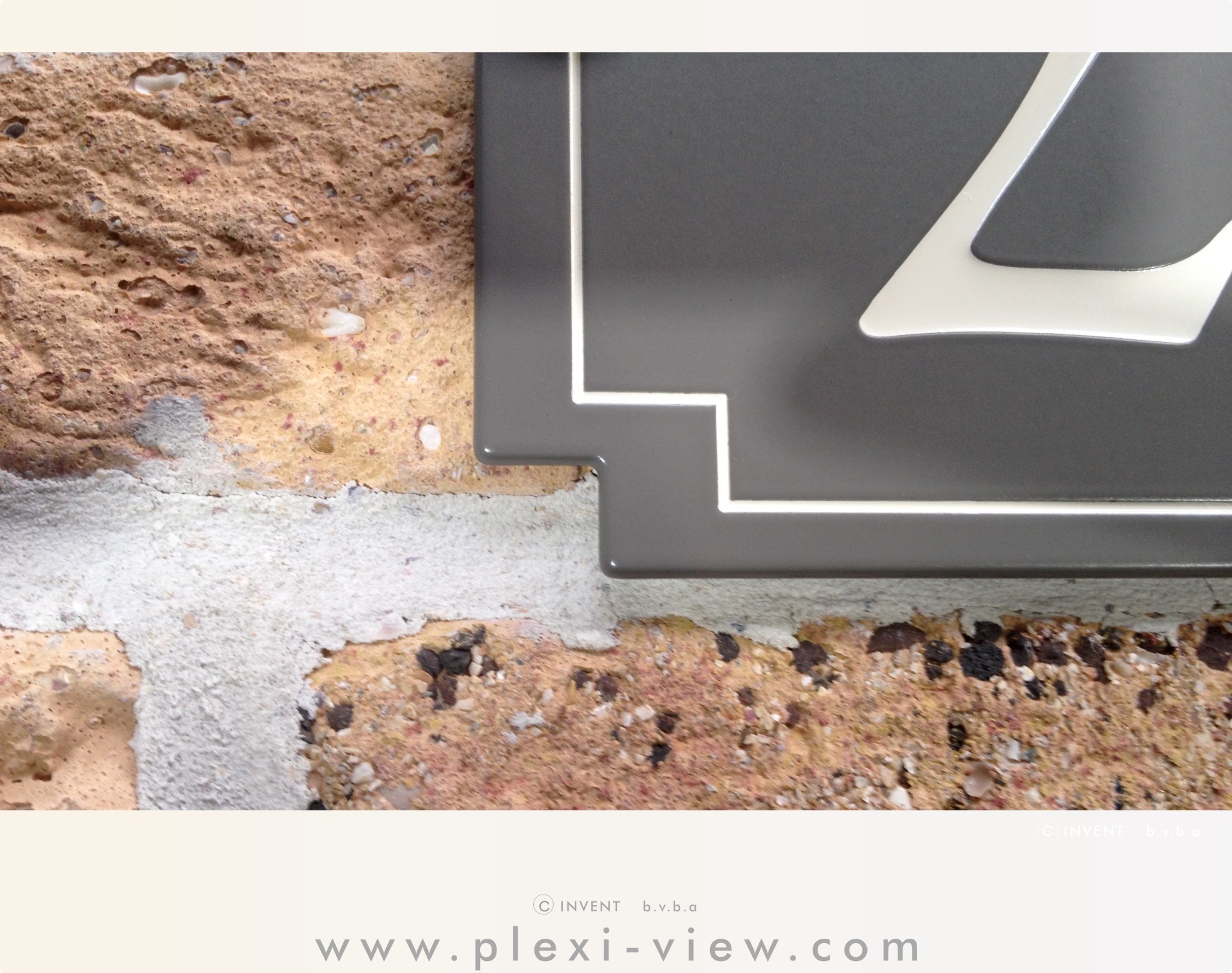 HOUSE SIGN COTTAGE DUO QUARTI NUMBER | Plexi-View: HOUSE SIGN COTTAGE ...