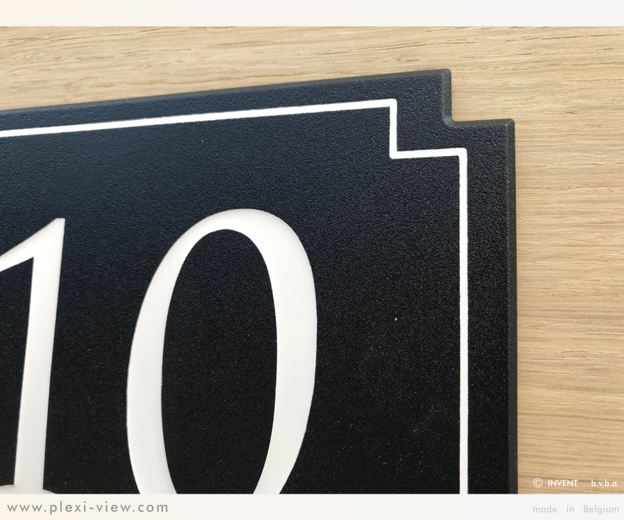 HOUSE SIGN COTTAGE DUO QUARTI NUMBER | Plexi-View: HOUSE SIGN COTTAGE ...
