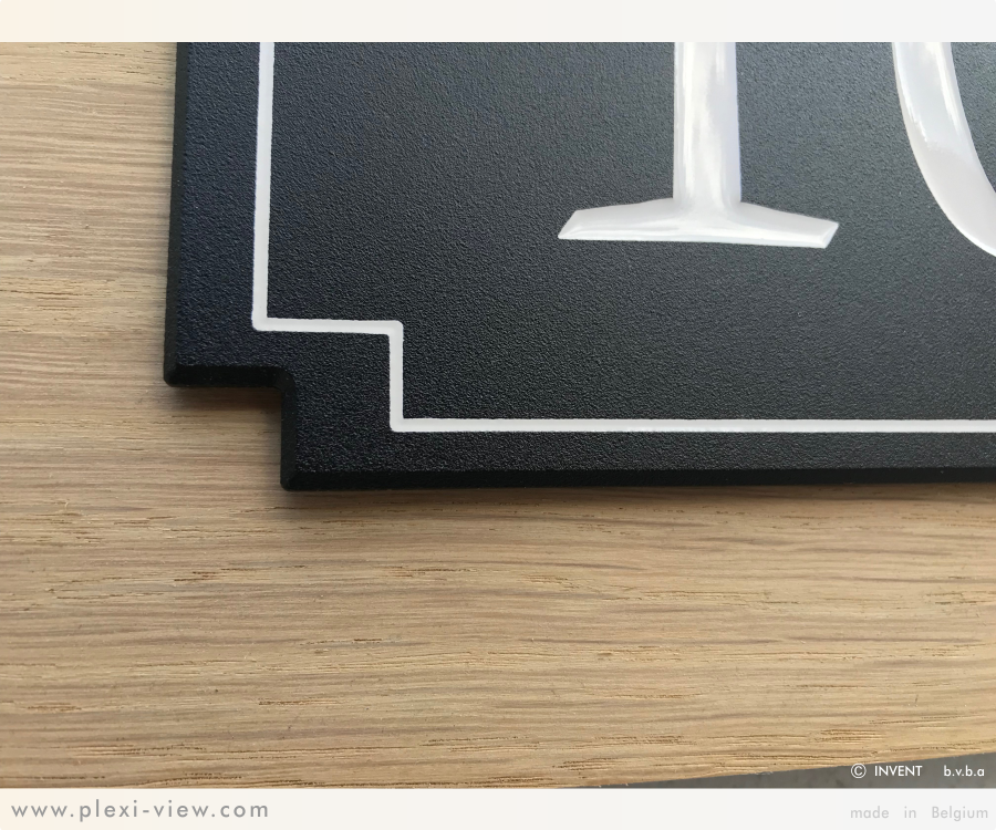 HOUSE SIGN COTTAGE DUO QUARTI NUMBER | Plexi-View: HOUSE SIGN COTTAGE ...